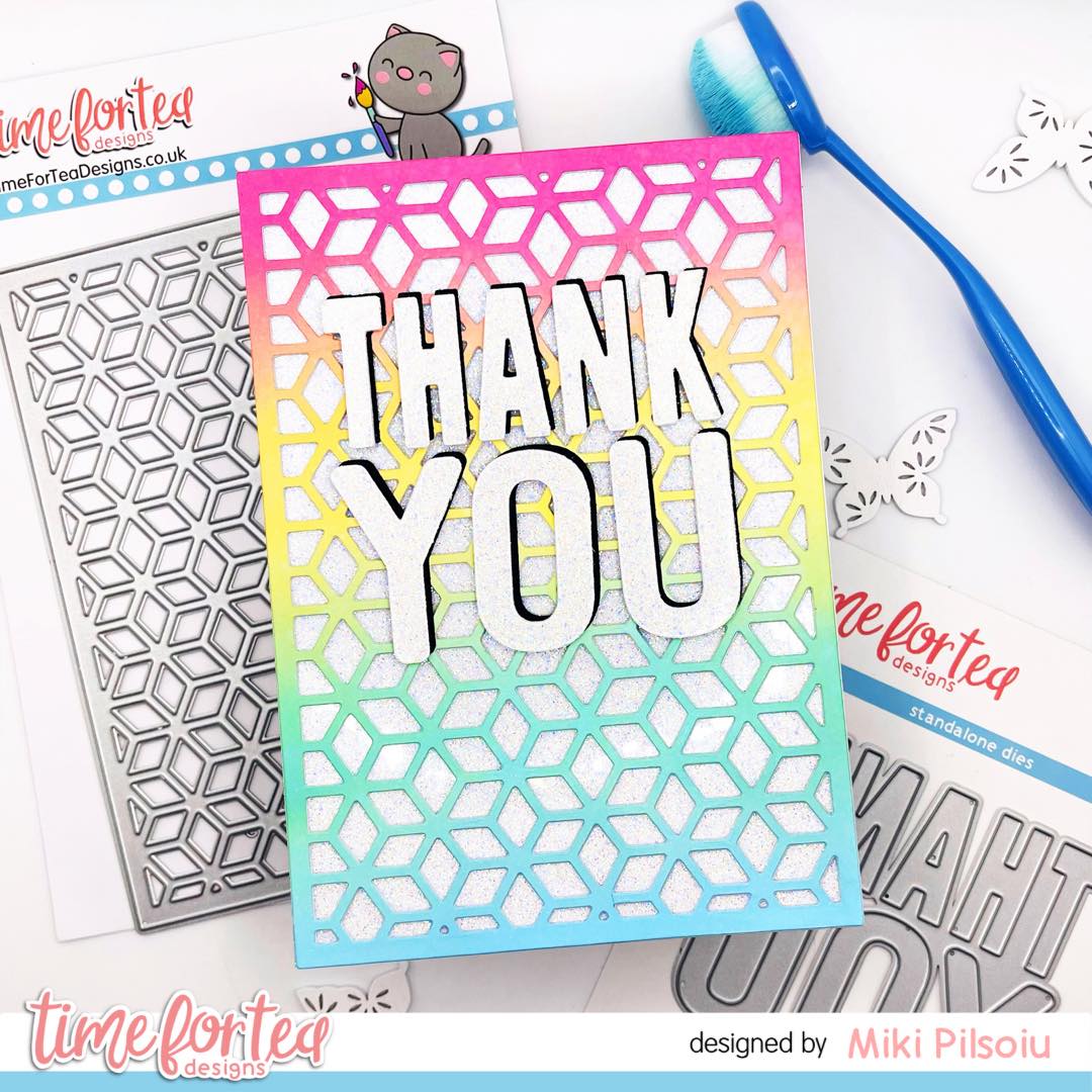 Geometric Snowflakes Cover Die – Time For Tea Designs